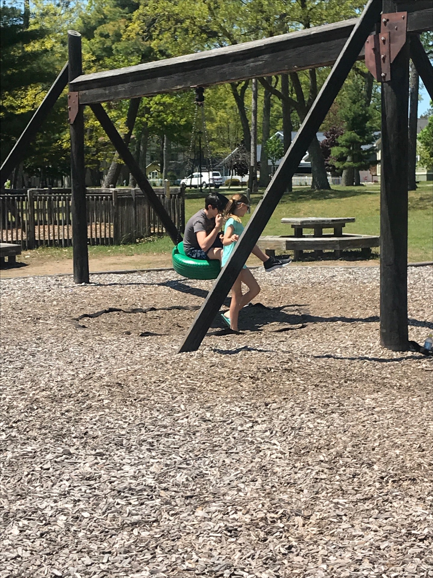 Van Cleve Park, 1224 Lake Shore Dr, Gladstone, MI, Playgrounds - MapQuest