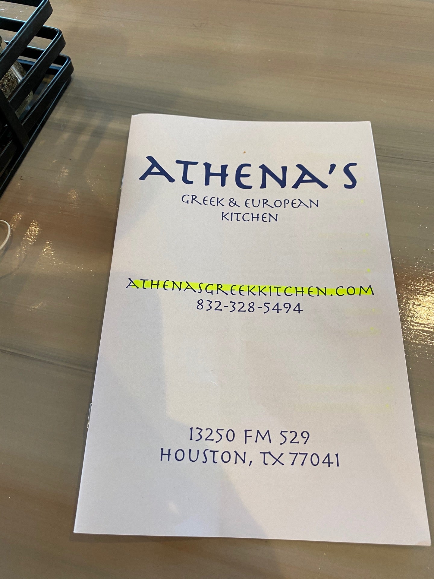 Athena's Greek Kitchen, 13250 FM 529 Rd, Ste A, Houston, TX, Eating ...