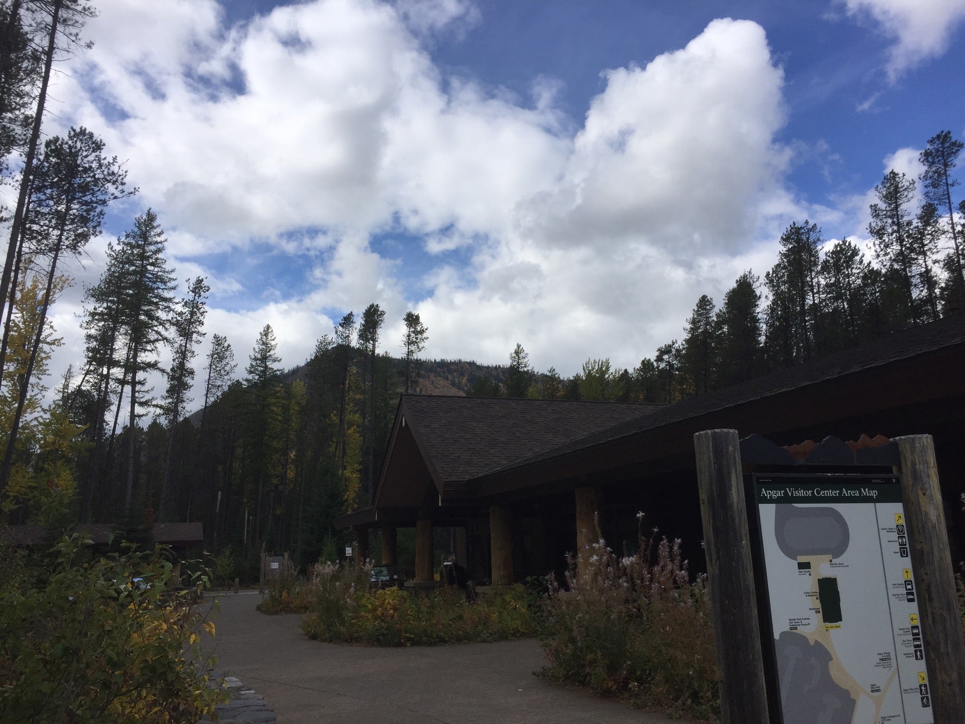 Apgar Visitor Center, Apgar Loop Rd, West Glacier, MT, Tourist ...