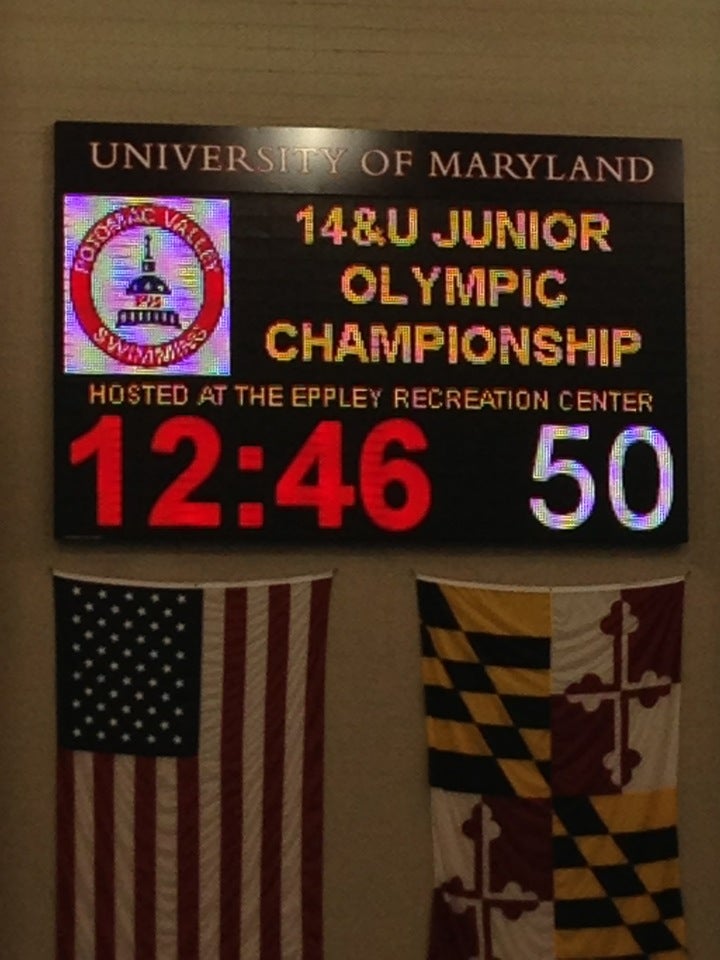 Eppley Recreation Center Pool, University of Maryland, College Park, MD ...
