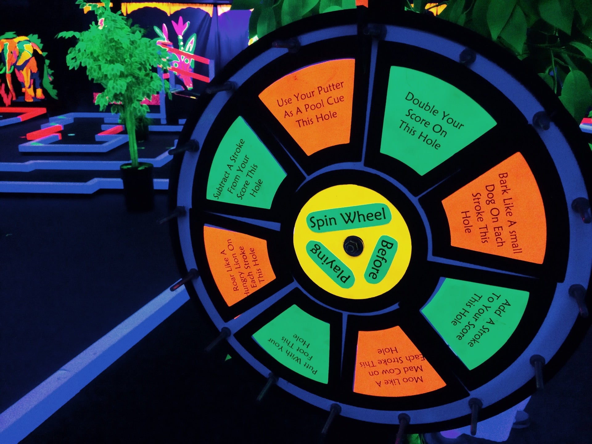 Glow Putt Mini Golf, 9160 E Shea Blvd, Suite 110, Scottsdale, AZ ...