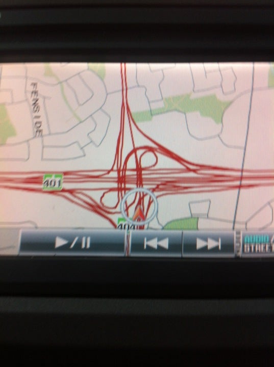 Highway 401 & 404 Merge, Hwy 401, Toronto, ON, CA - MapQuest