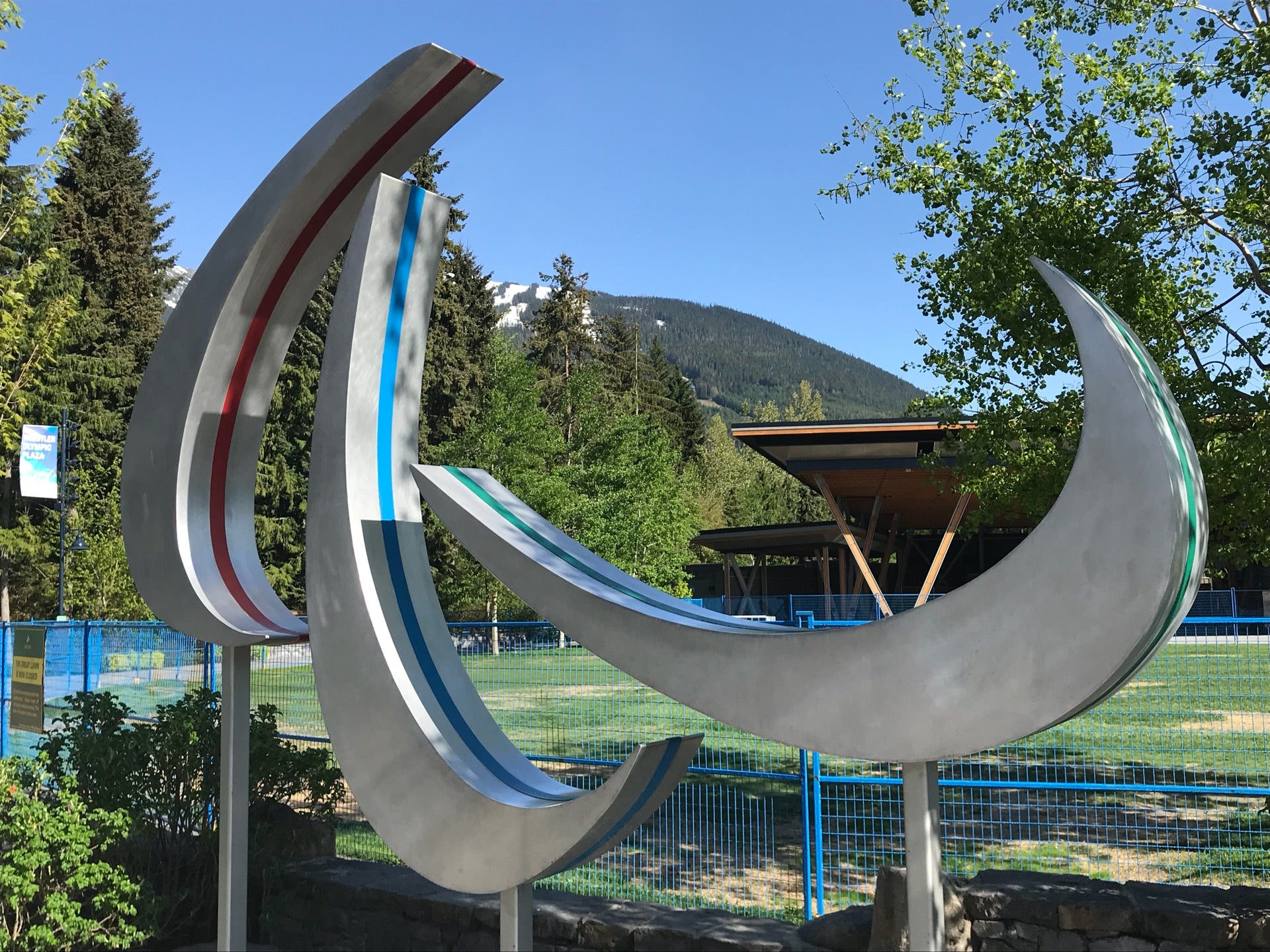 Paralympic Agito Symbol, Blackcomb Way, Whistler, BC - MapQuest