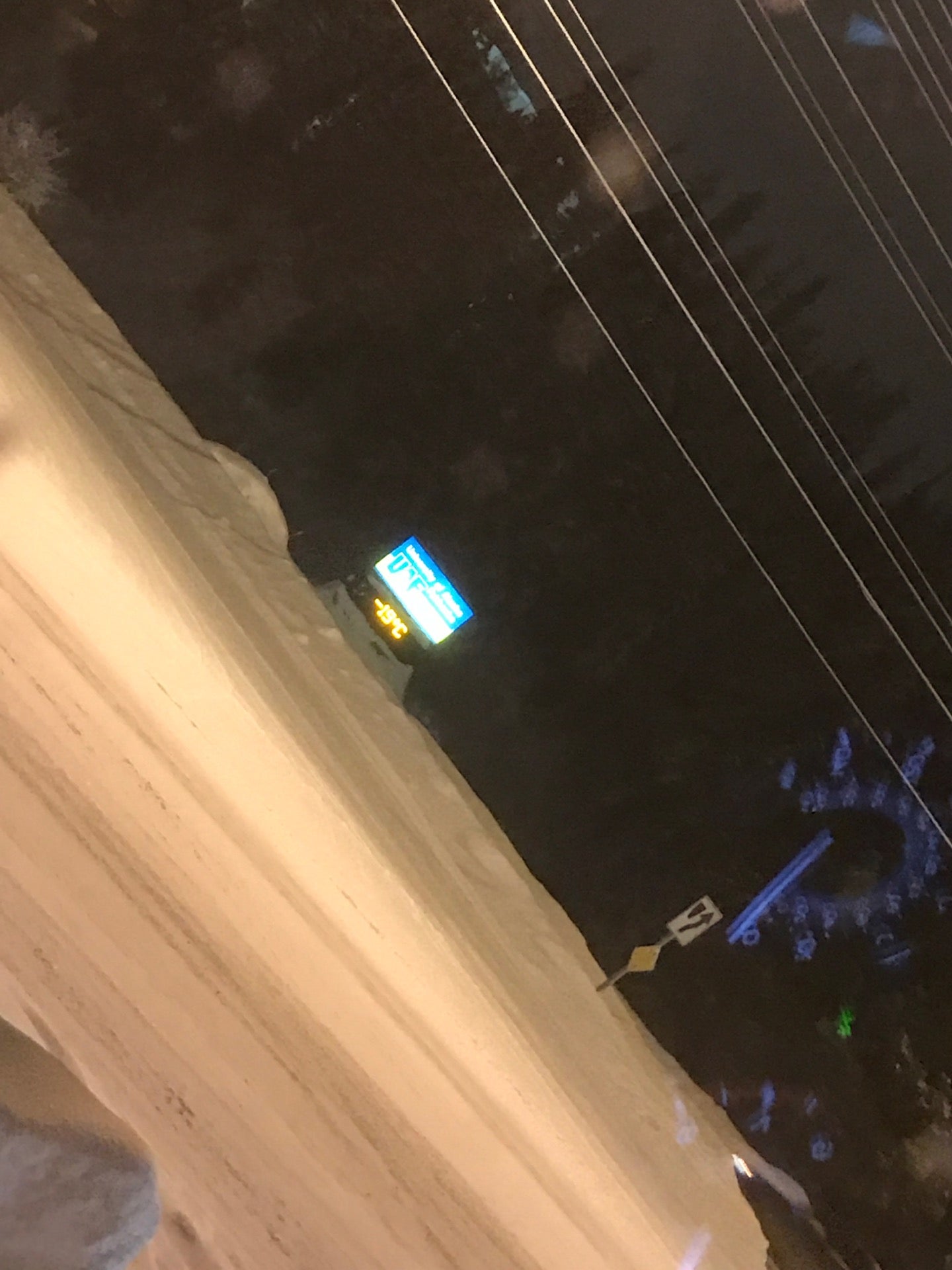 Uaf Temperature Sign, University Ave, Fairbanks, AK, Transportation ...