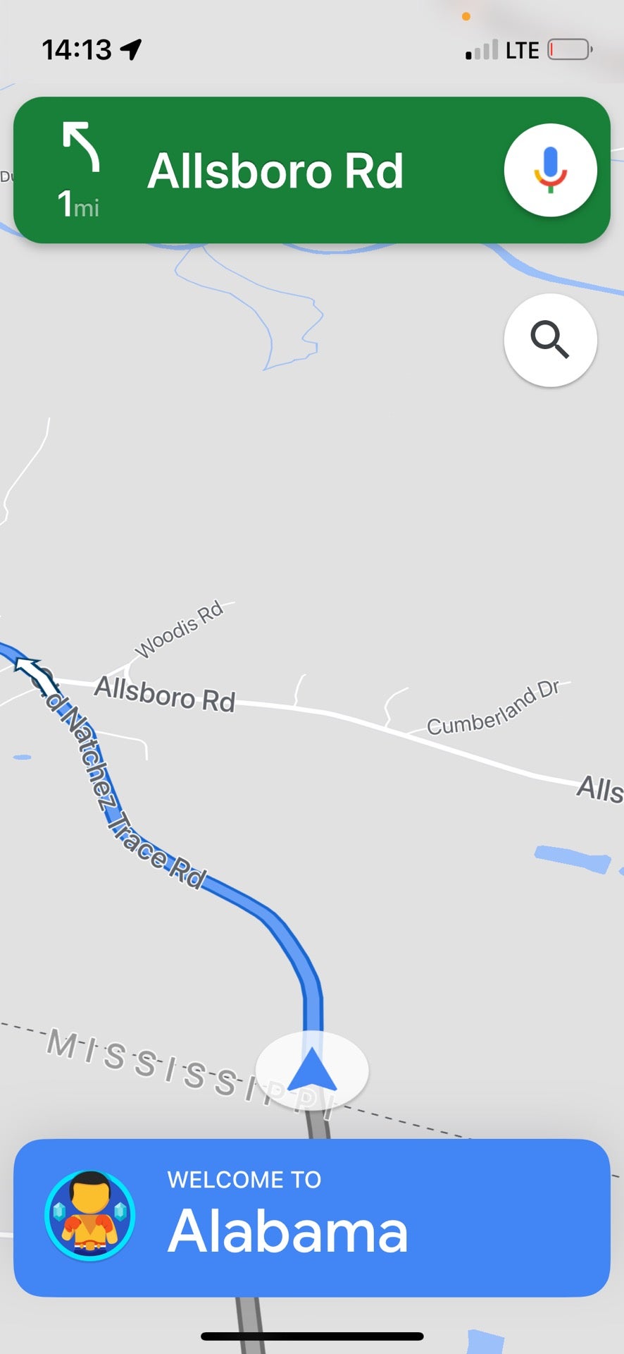 Alabama/Tennessee State Line, US Highway 43, Killen, AL - MapQuest