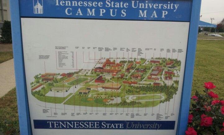 Tennessee State University Campus Map