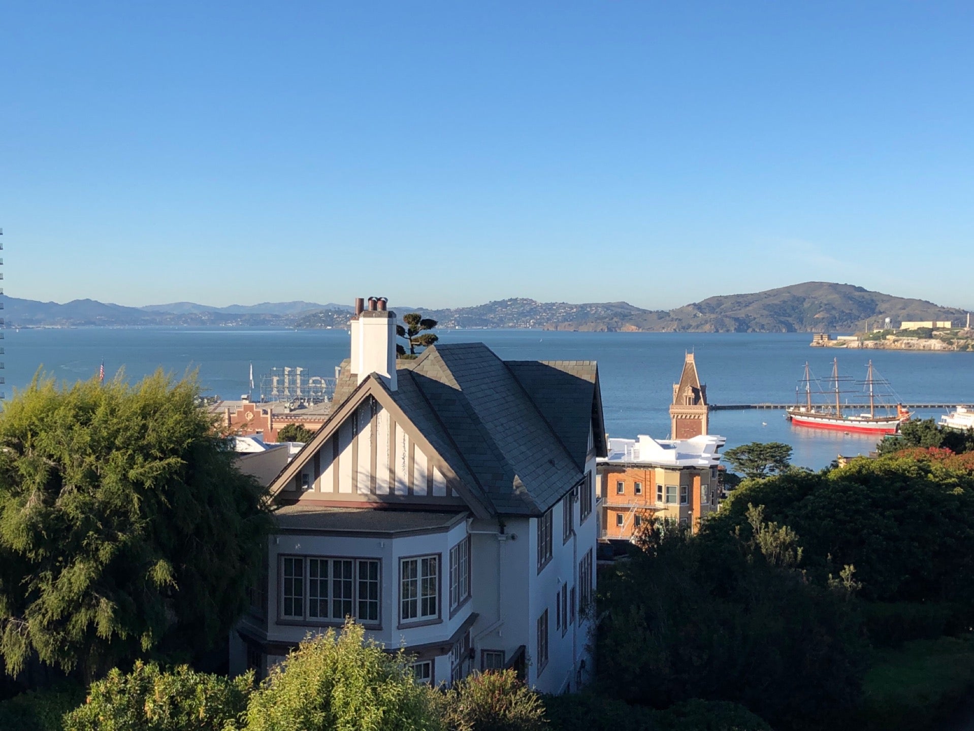 Top of the Larkin Street Stairs, Larkin Street, San Francisco, CA ...