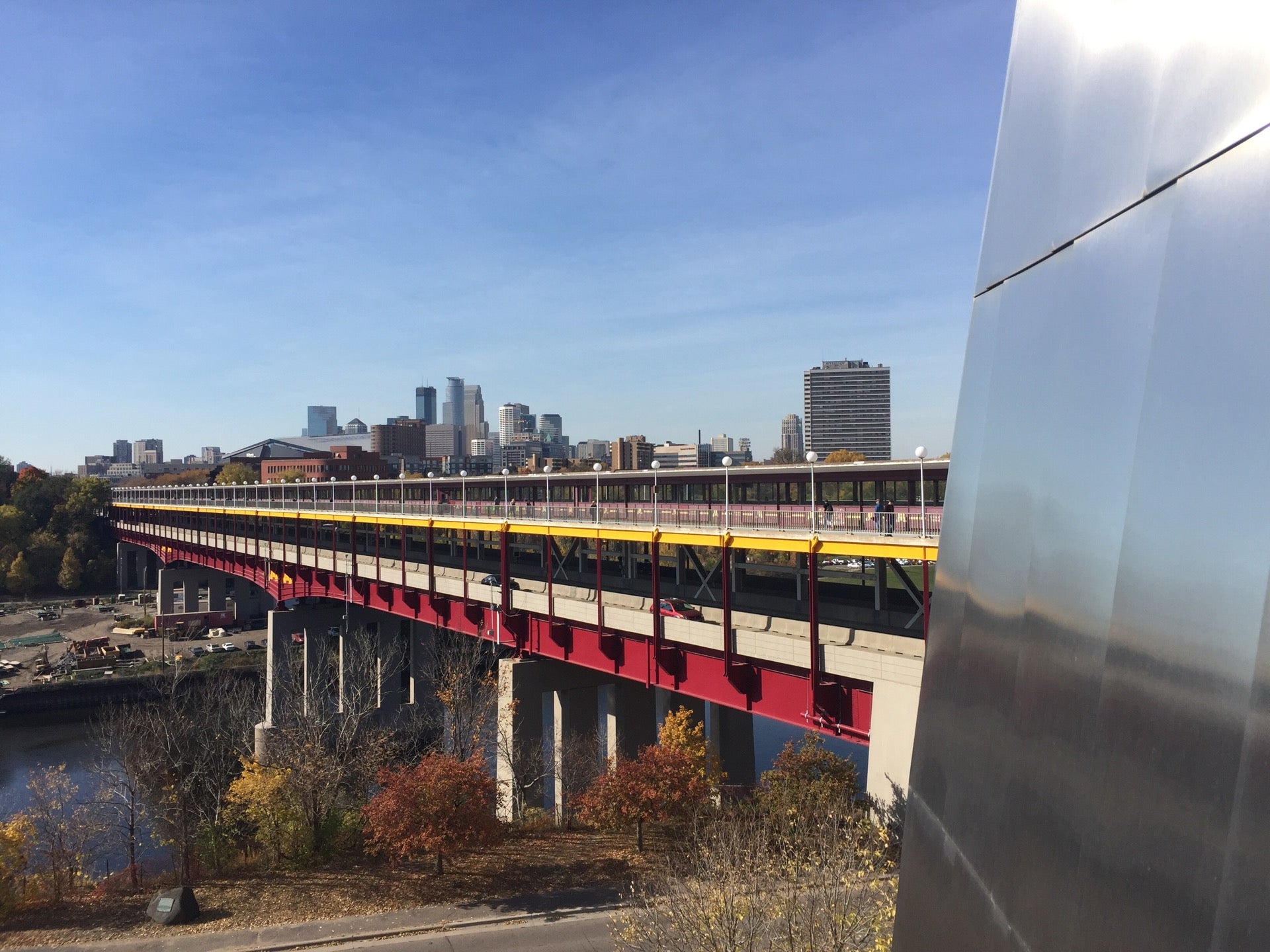 Washington Avenue Bridge, E River Pkwy, Minneapolis, MN, Landmark ...