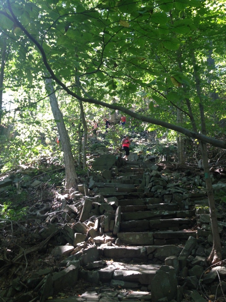 Giant Stairs Long Path Loop Hike, Alpine, NJ, Trail - MapQuest