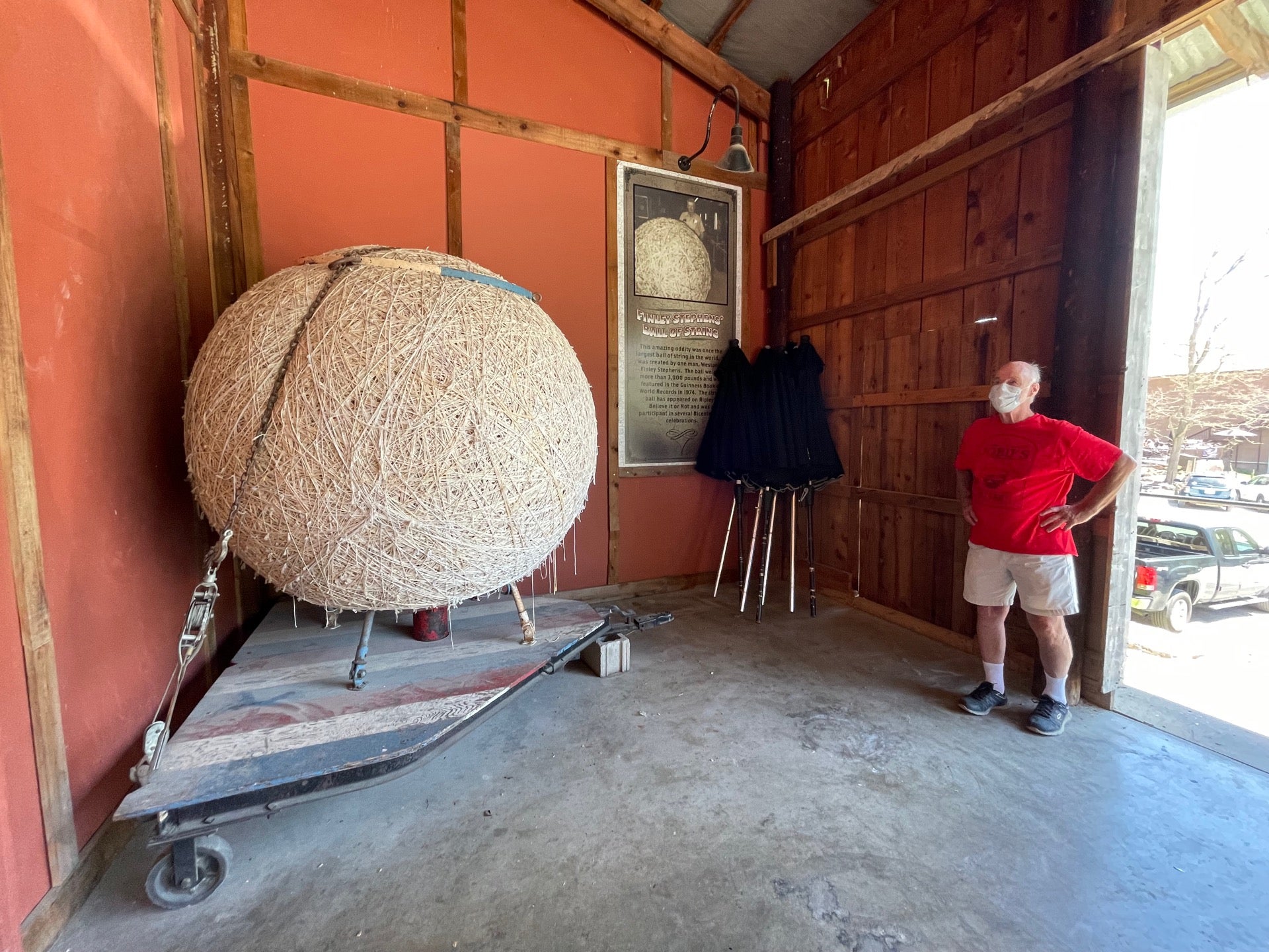 World's Largest Ball of String, 500 Welt St, Weston, MO - MapQuest
