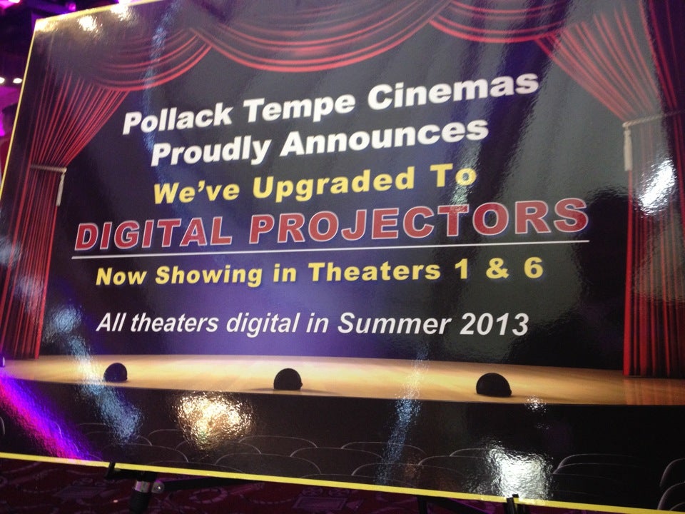 Pollack Tempe Cinemas, 1825 E Elliot Rd, Tempe, AZ, Tourist Attractions ...