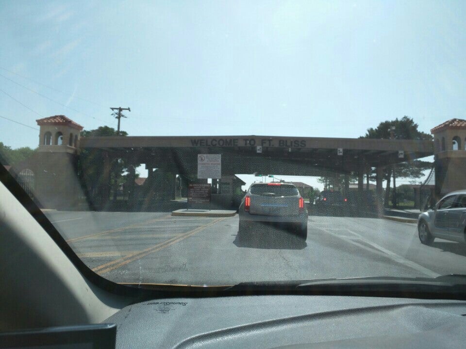 Fort Bliss Cassidy Gate, 1408 Cassidy Rd, El Paso, TX, Military Bases ...