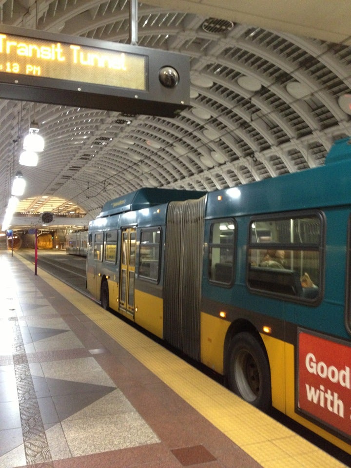 Downtown Seattle Transit Tunnel, 3RD Ave, Seattle, WA, Transportation ...