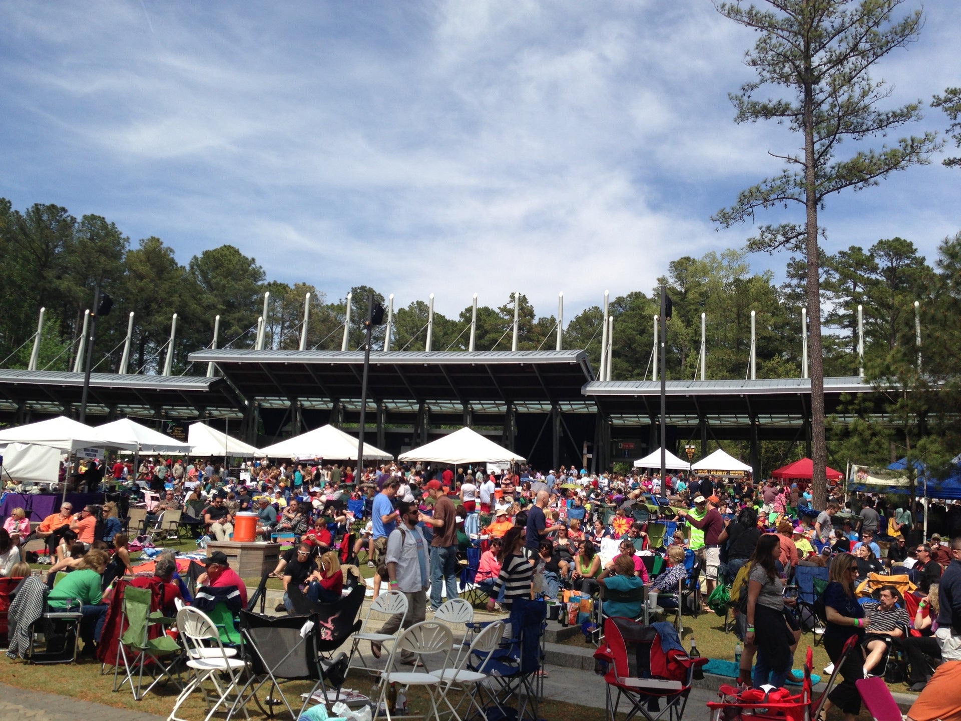 Koka Booth Amphitheatre, 8003 Regency Pkwy, Cary, NC, Music ...