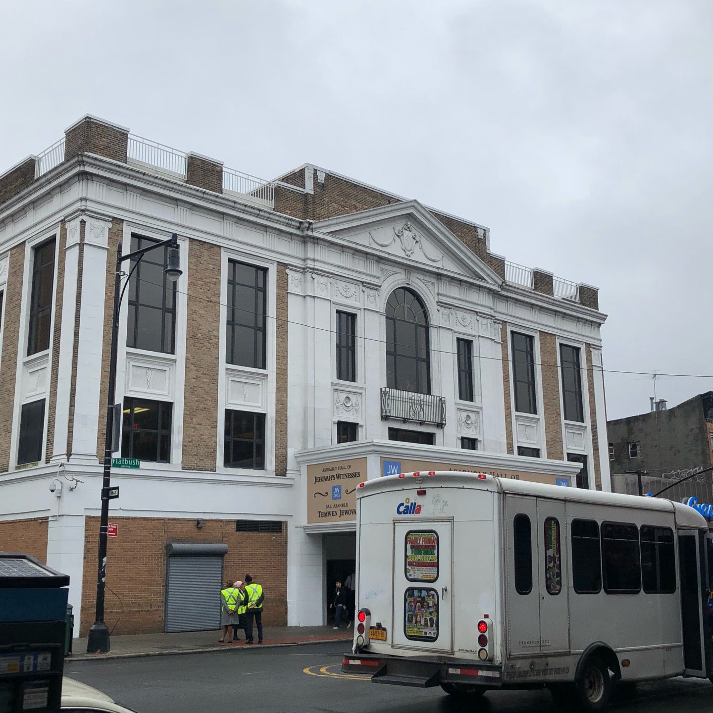 Jehovah's Witnesses Assembly Hall, 973 Flatbush Ave, Brooklyn, NY ...