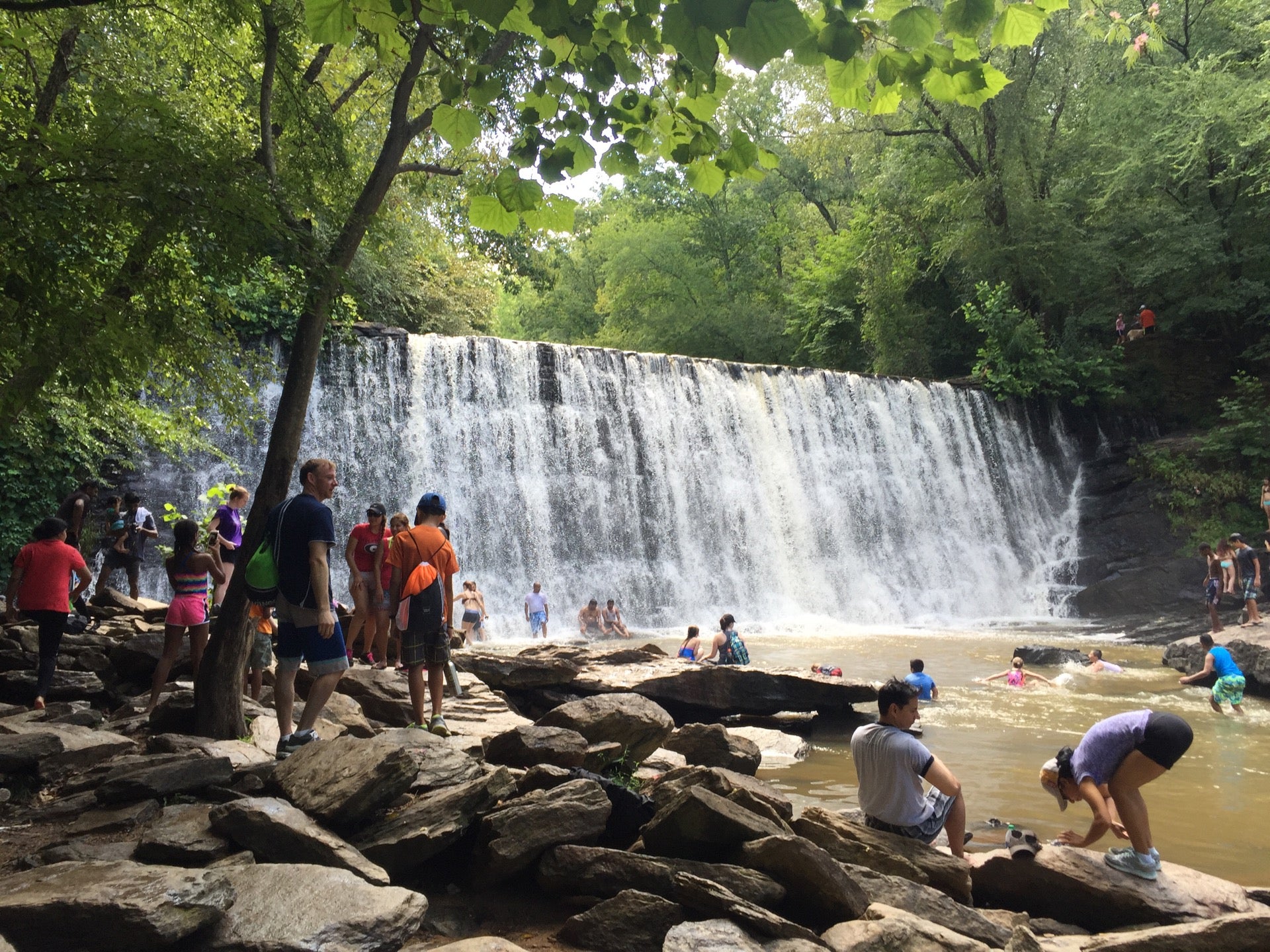 Roswell Mill Waterfall, 205 Sloan St, Roswell, GA - MapQuest