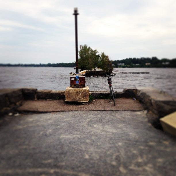 Terminal Point of the Colchester Causeway, South Hero, VT, Landmark ...