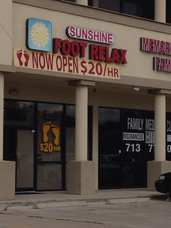 Sunshine Foot Relax Foot Reflexology, 9440 Bellaire Blvd, Ste 110 ...