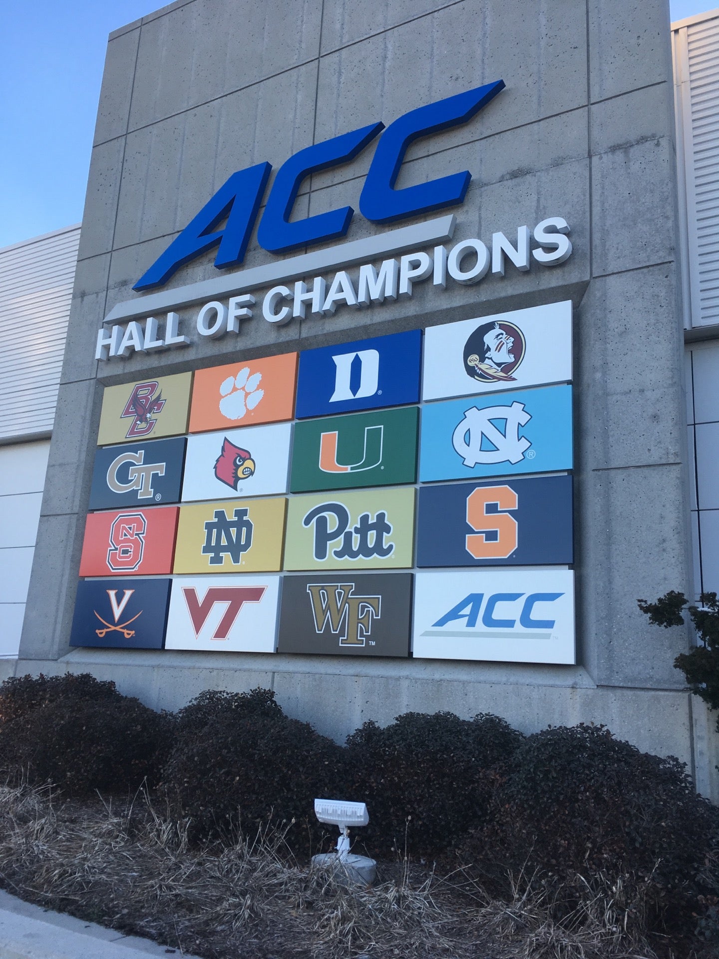 ACC Hall of Champions, 1921 W Gate City Blvd, Greensboro, NC, Museums ...