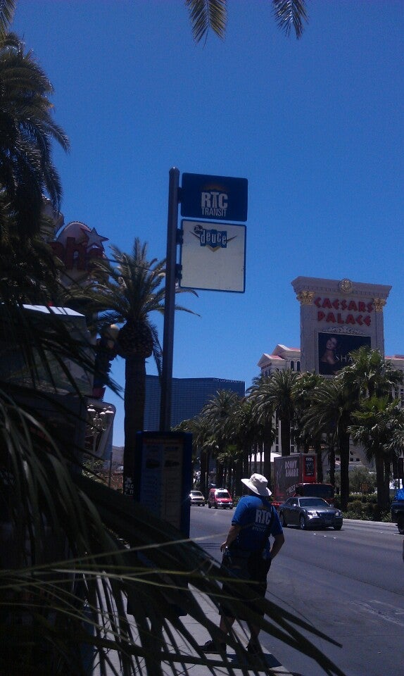 The Deuce Bus Stop, 3680 Las Vegas Blvd S, Las Vegas, NV, Bus Lines ...