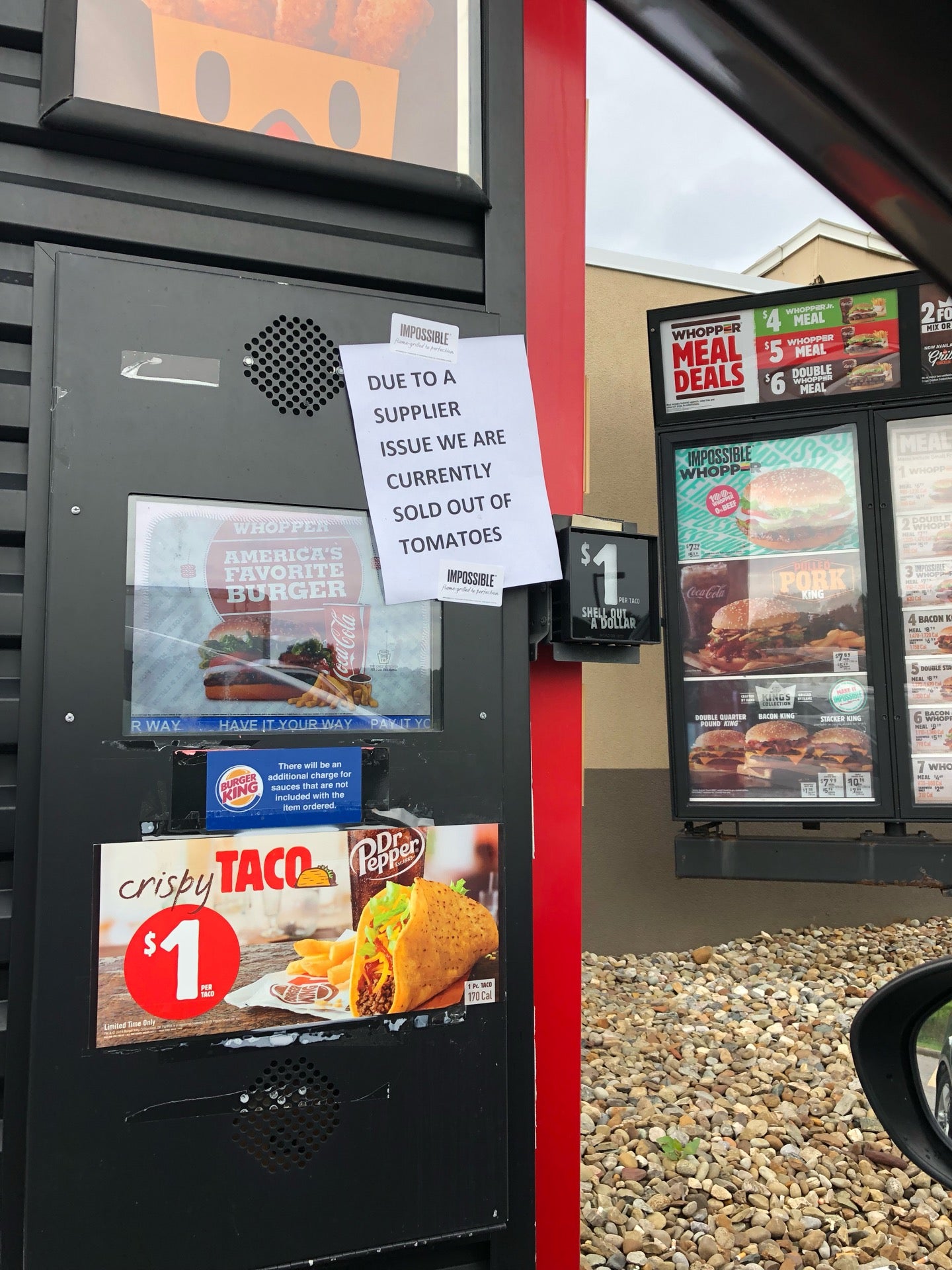 Burger King Drive Thru Speaker
