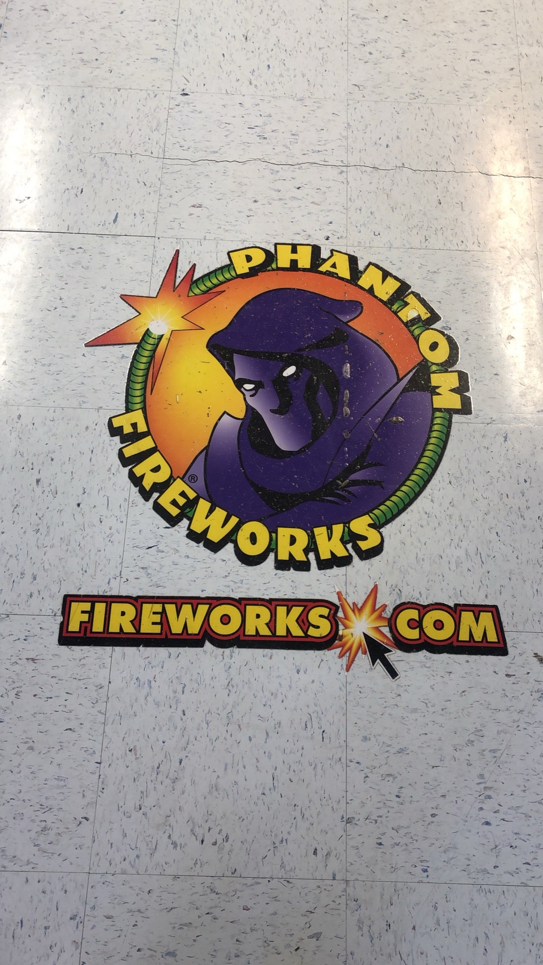 Phantom Fireworks Logo Sign