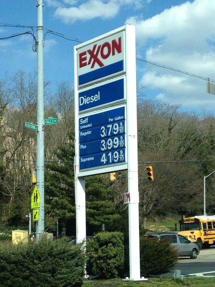 Exxon, 4434 Falls Rd, Baltimore, MD, Gas Stations - MapQuest