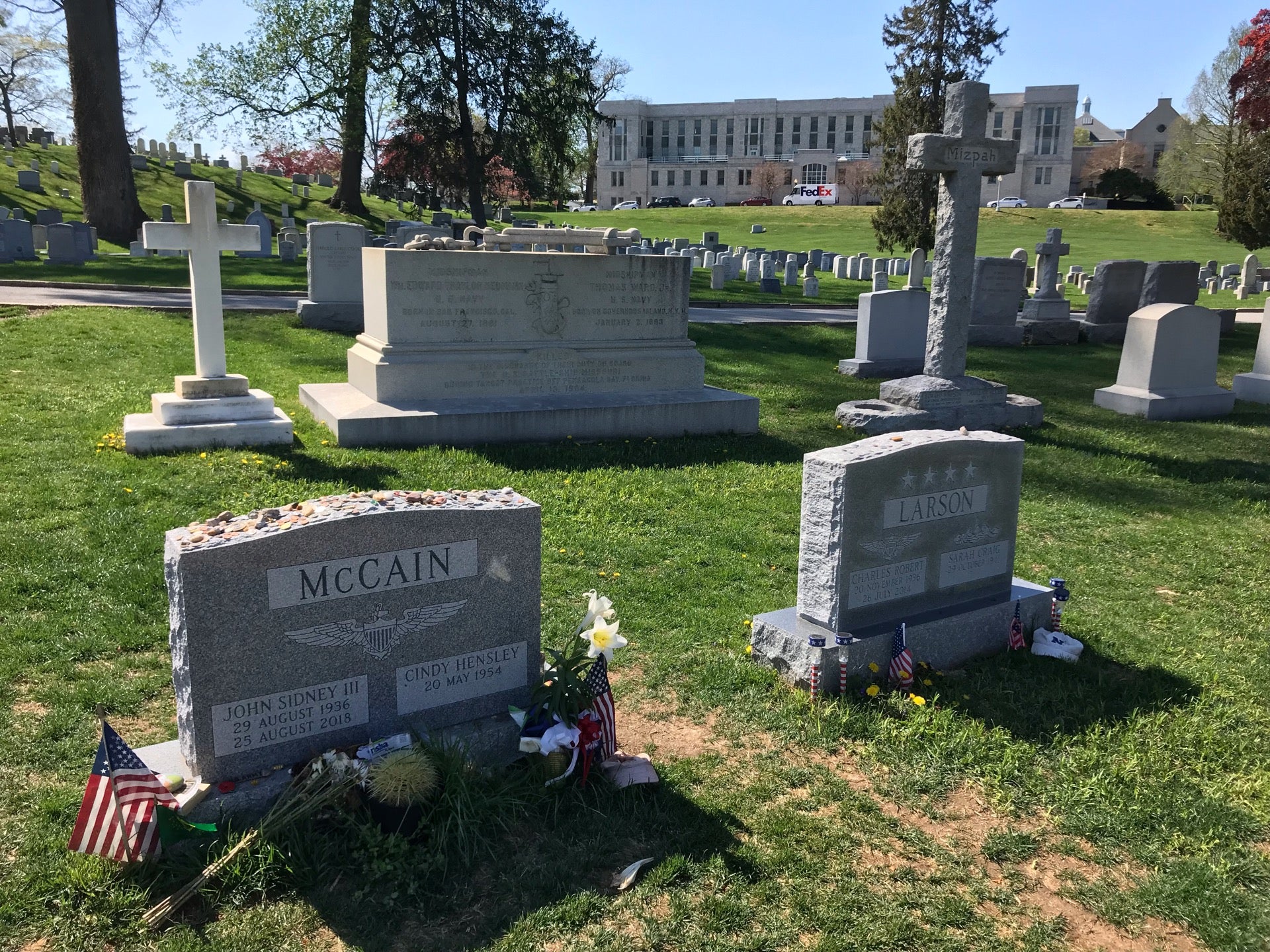US Naval Academy Cemetery and Columbarium, Phythian Road, Annapolis, MD ...