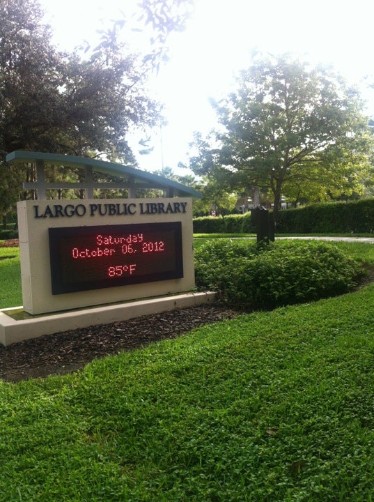 Largo Public Library, 120 Central Park Dr, Largo, FL, Libraries - MapQuest