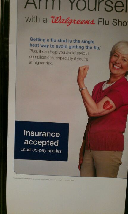 Walgreens Flu Shot Poster