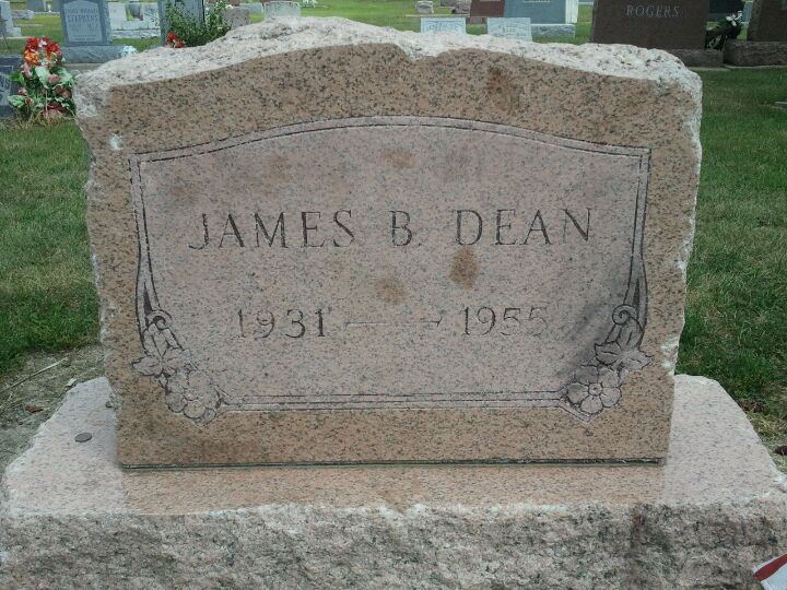 James Dean Gravesite, 8008 S 150 E, Fairmount, IN, Cemeteries - MapQuest