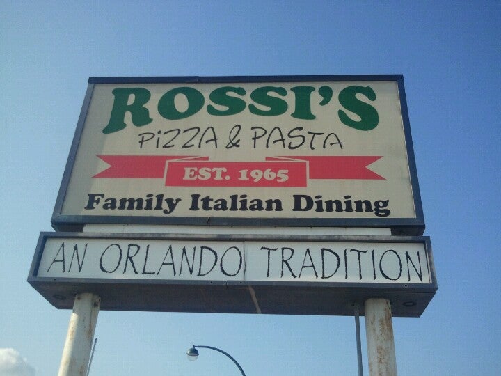 Rossi's Pizzeria - CLOSED, 5919 S Orange Blossom Trl, Orlando, FL ...