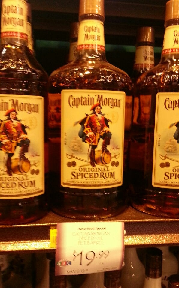 Half Gallon Captain Morgan