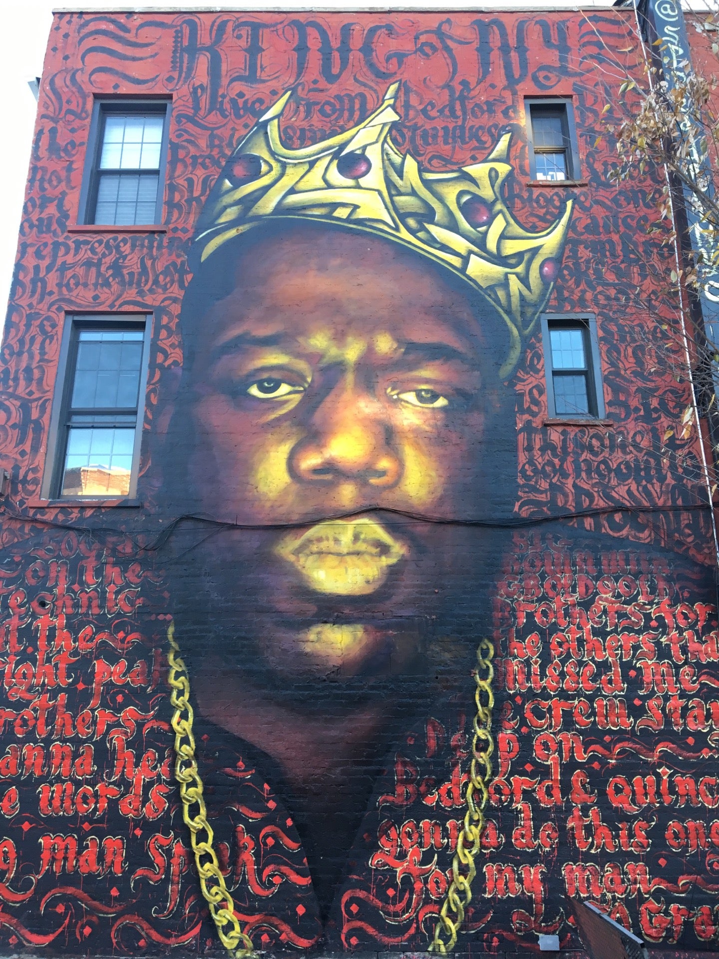 Biggie Smalls 1989 Historic Freestyle Site, 1110 Bedford Ave, New York ...