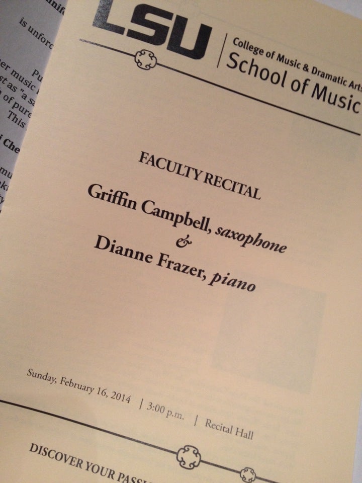 LSU - School of Music, School of Music, Baton Rouge, LA - MapQuest