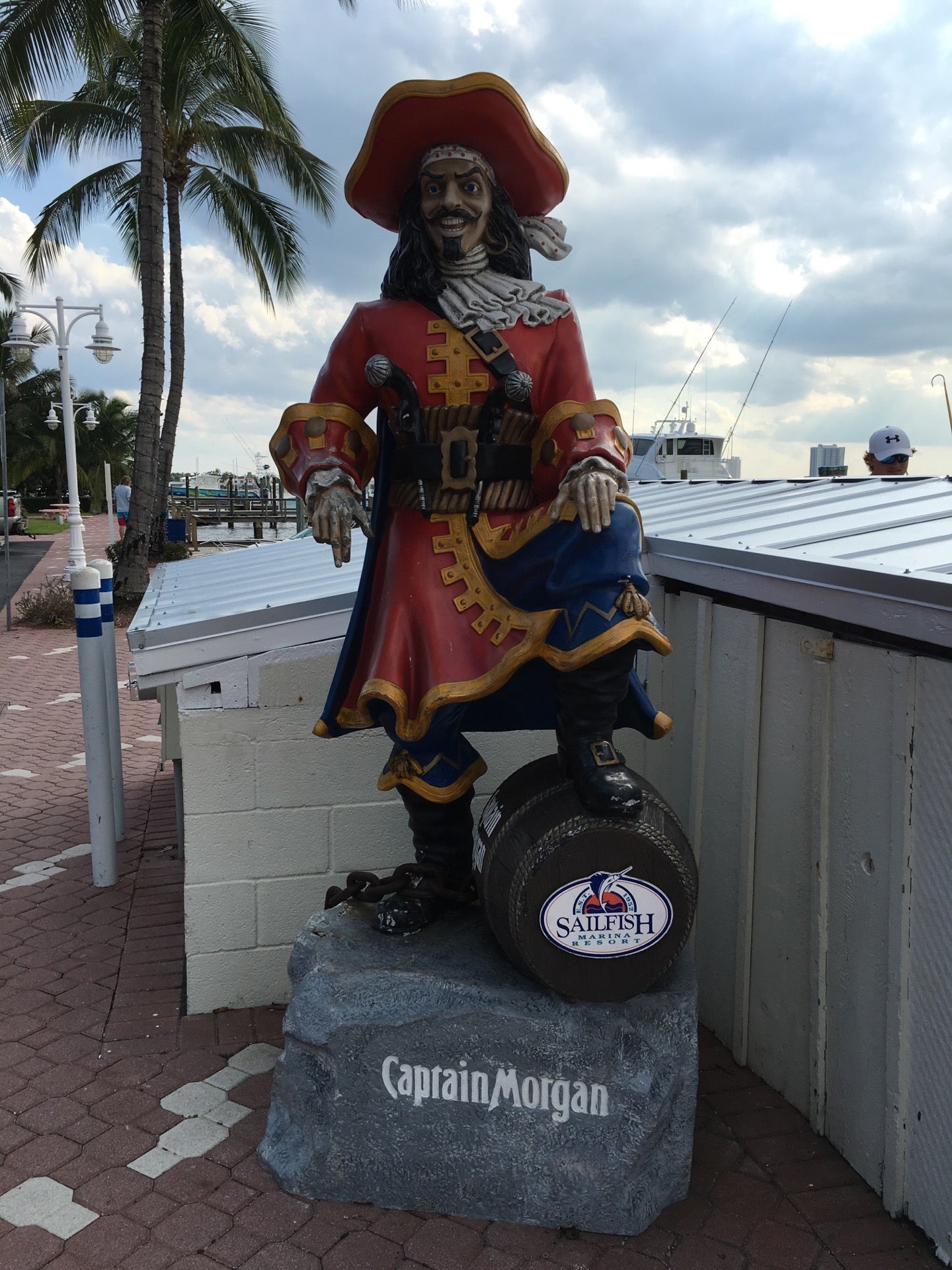 Captain Morgan Statue, 90 Lake Dr, Palm Beach Shores, FL - MapQuest