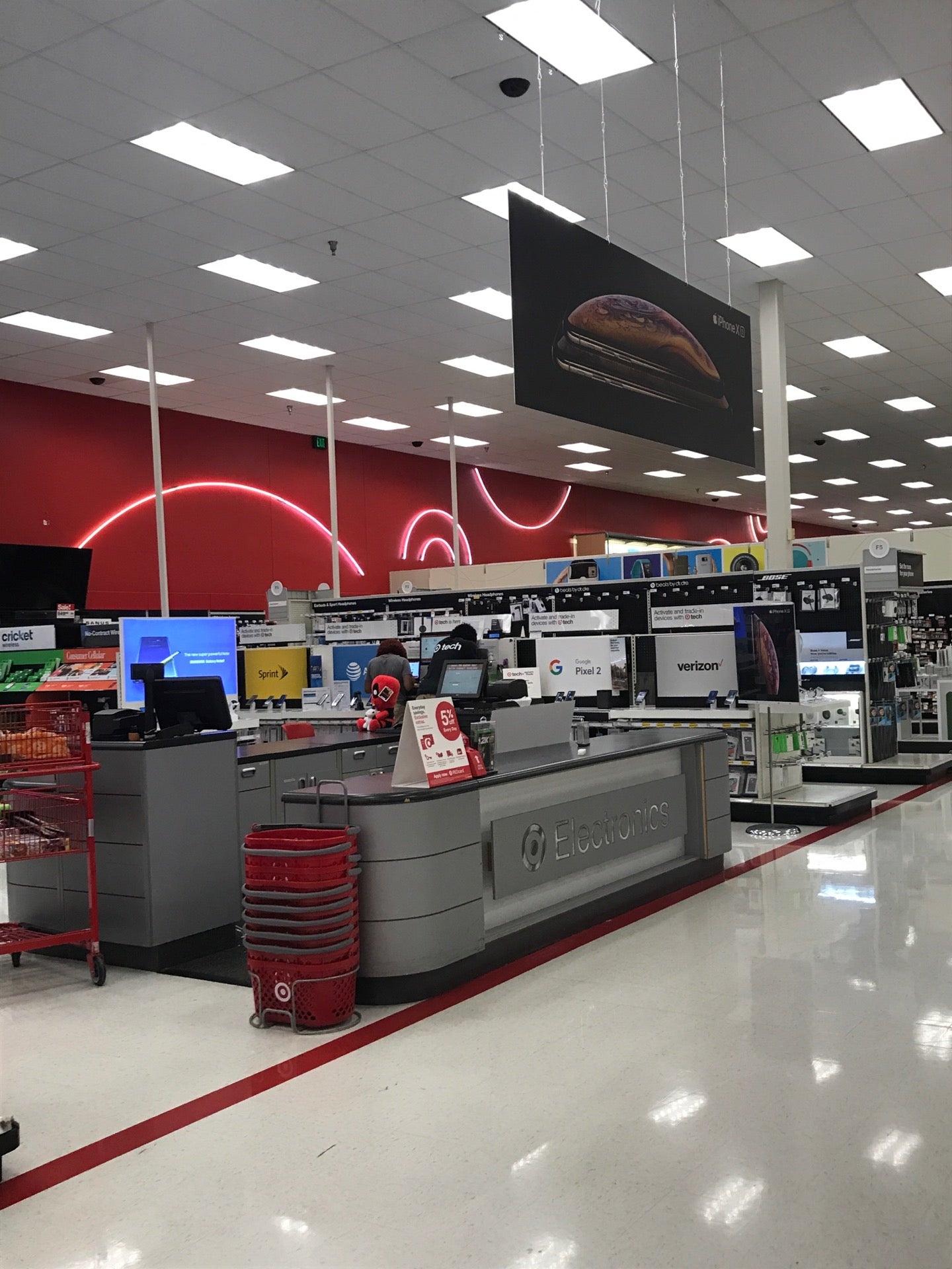 Target Electronics Aisle