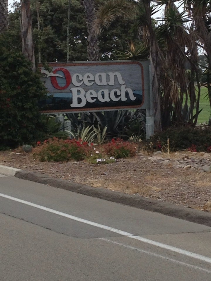 Ocean Beach Sign, Sunset Cliffs Blvd, San Diego, CA, Monuments - MapQuest