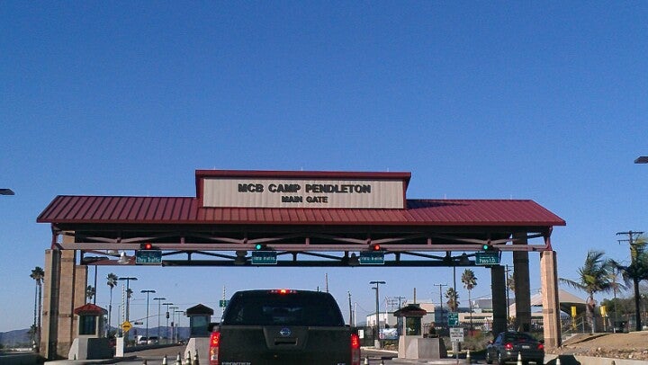 Camp Pendleton Main Gate, 20250 Vandegrift Blvd, Oceanside, CA ...