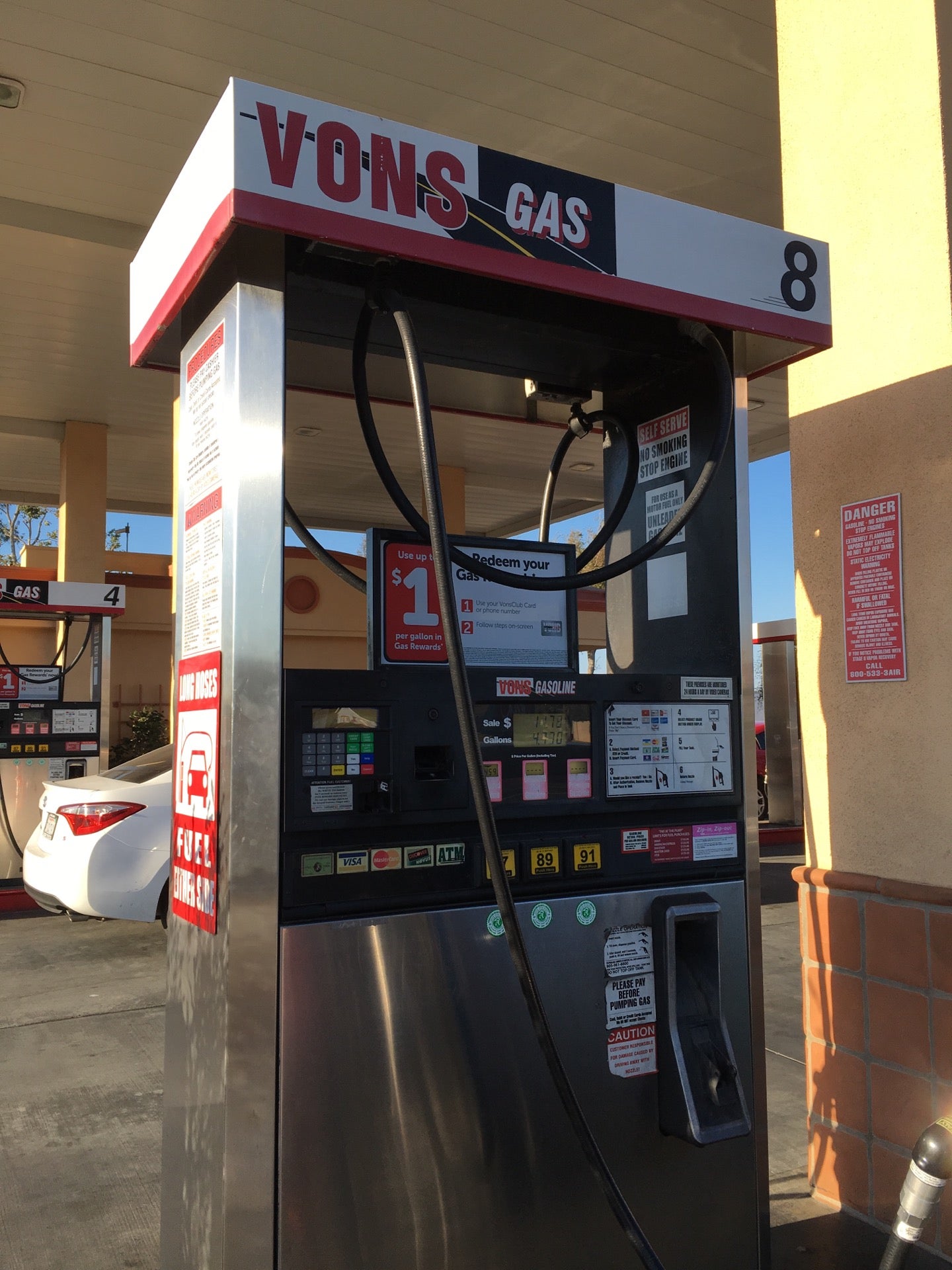 Vons Fuel Station, 603 N H St, Lompoc, CA - MapQuest