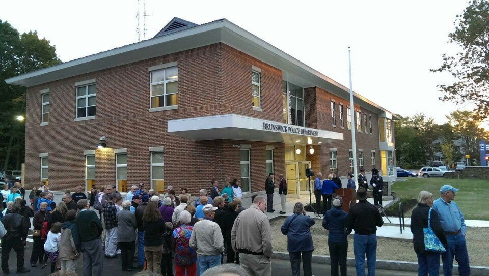 Brunswick Police Station, Pleasant Street, Brunswick, ME, Police ...