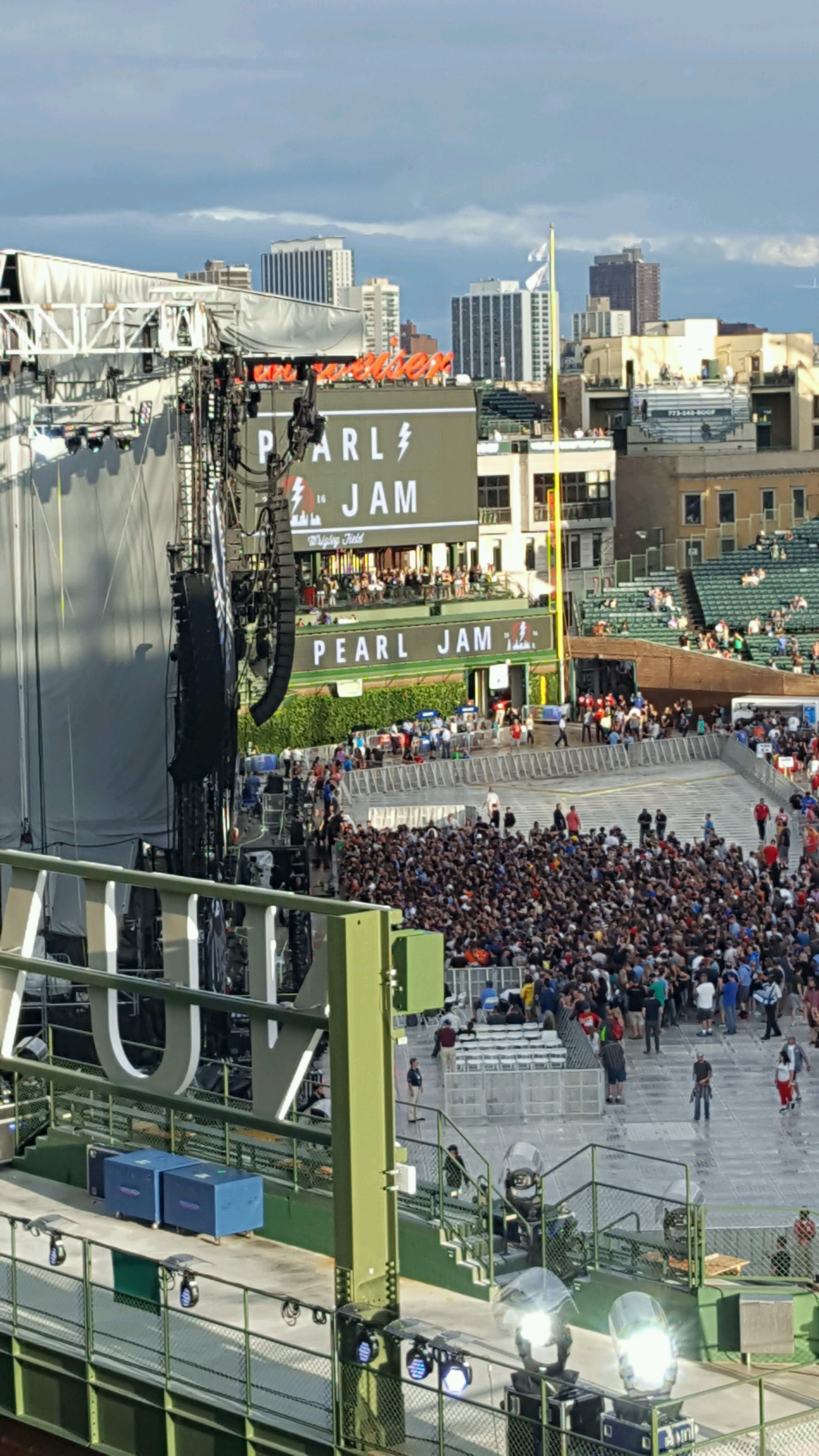 Wrigley Field Concert Seating Chart Pearl Jam | Cabinets Matttroy
