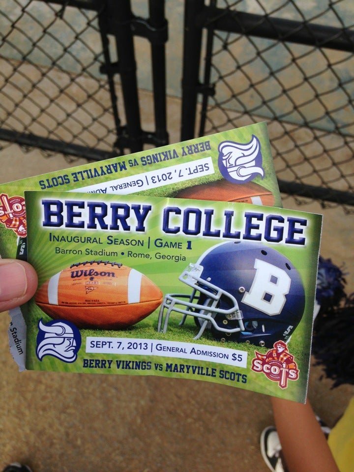 Barron Stadium, 300 W 3rd St SW, Rome, GA, Stadiums Arenas & Athletic ...