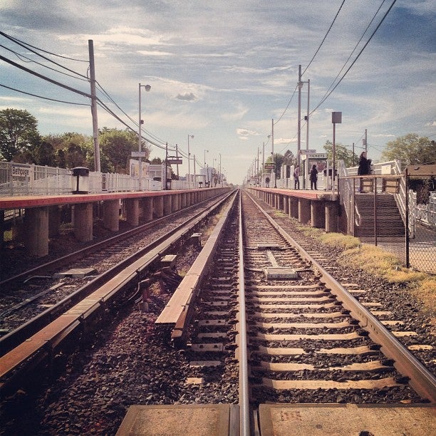 LIRR - Bethpage Station, Stewart Ave, Bethpage, NY, Commuter Rail ...