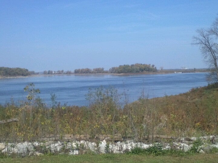 Confluence of the Missouri and Mississippi Rivers, West Alton, MO ...