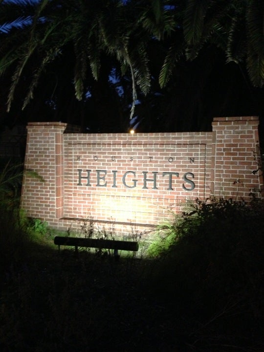 The Heights Sign, Heights Blvd, Houston, TX 77007, US - MapQuest