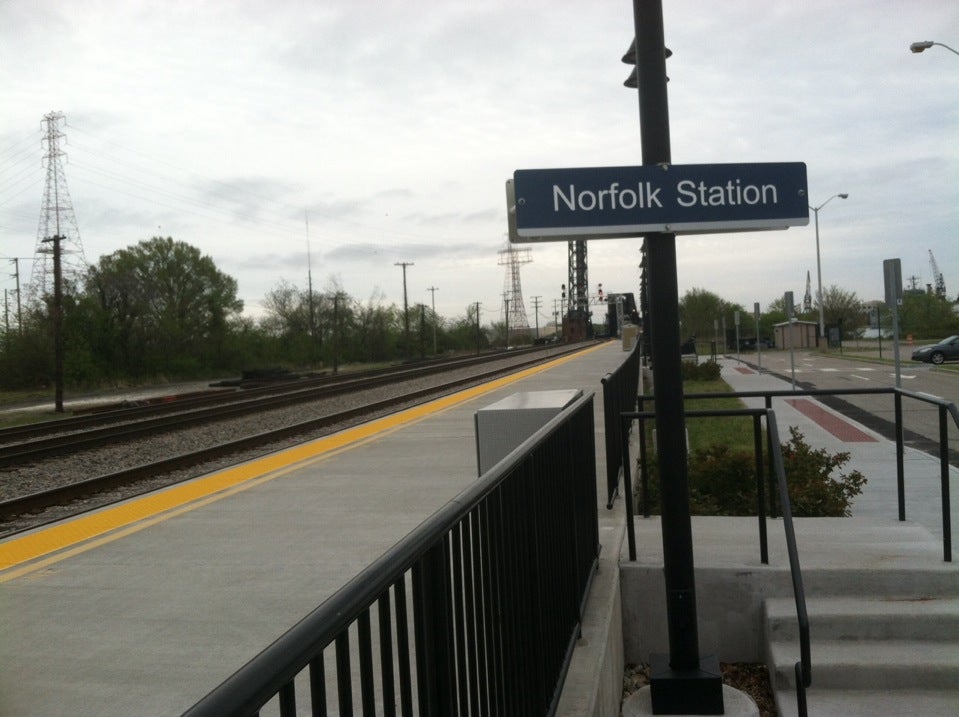 Norfolk Amtrak Station, 280 Park Ave, Norfolk, VA, Commuter Rail ...