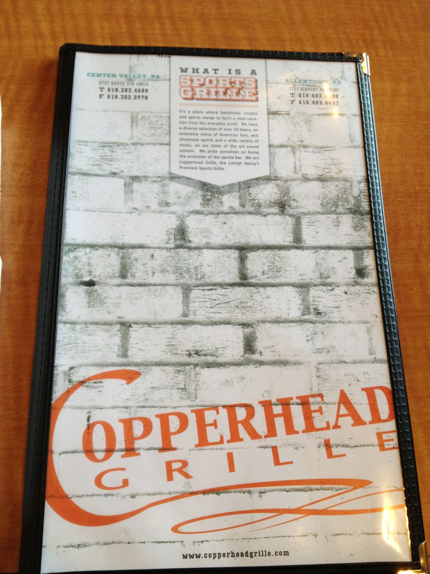 Copperhead Grille, 5737 Route 378, Upper Saucon Twp, PA, Eating places ...