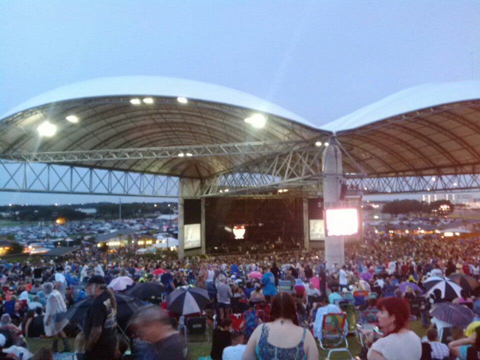 The MidFlorida Credit Union Amphitheatre, 4802 N US Highway 301, Tampa ...