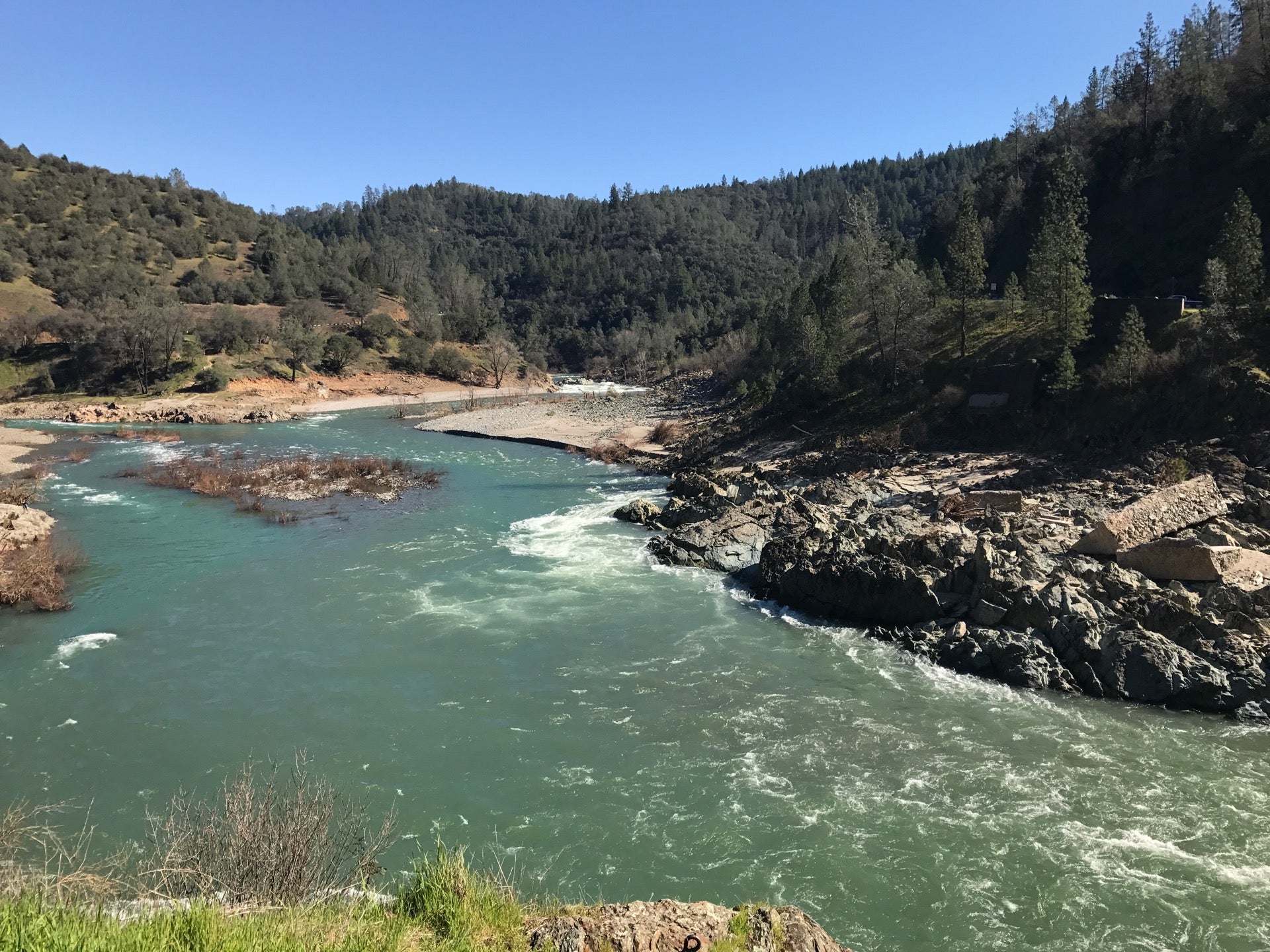 American River Confluence, Old Foresthill Rd, Auburn, CA - MapQuest